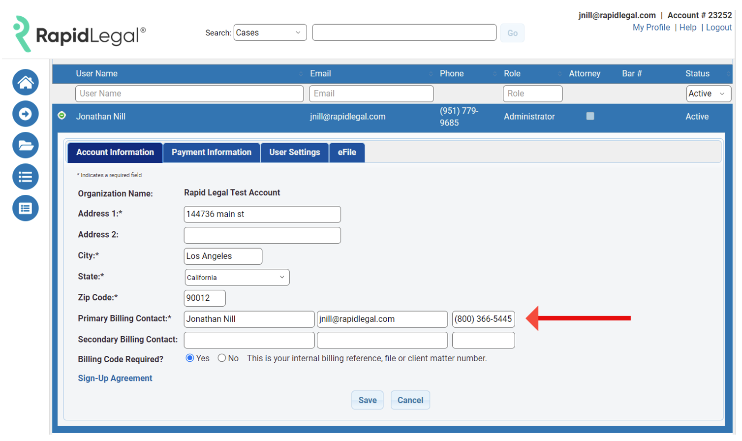 Adding Secondary E-mail to Receive Paid Invoices