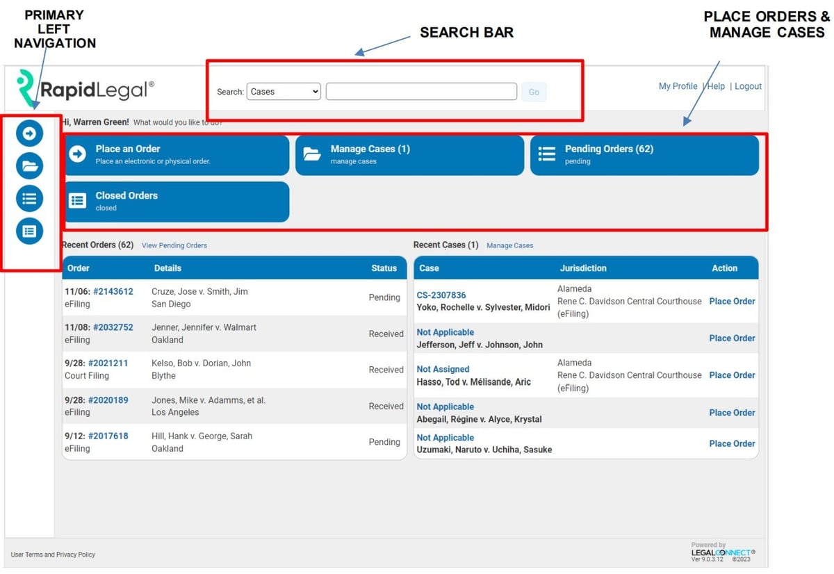 Enhanced User Interface Overview