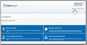Manage ‘My Profile’ Settings