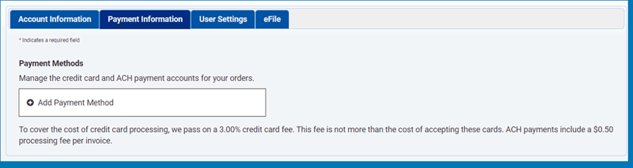 Manage ‘My Profile’ Settings
