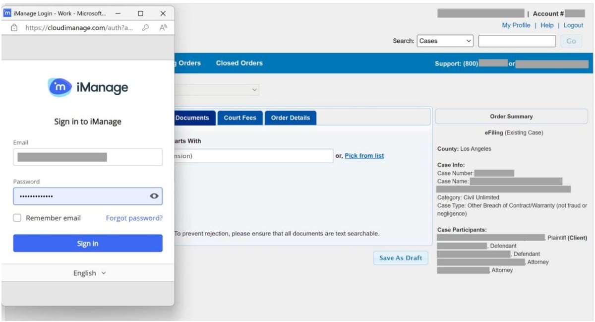 How to Use iManage with Rapid Legal