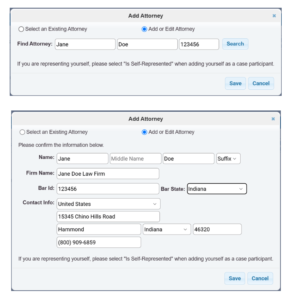 How to Place an Indiana Court eFiling