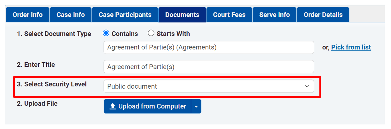 How to Place an Indiana Court eFiling
