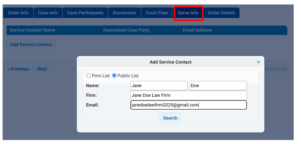 How to Place an Indiana Court eFiling