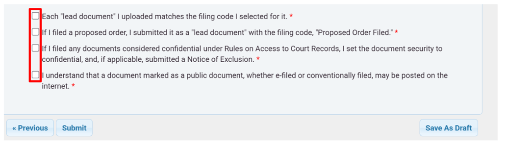 How to Place an Indiana Court eFiling